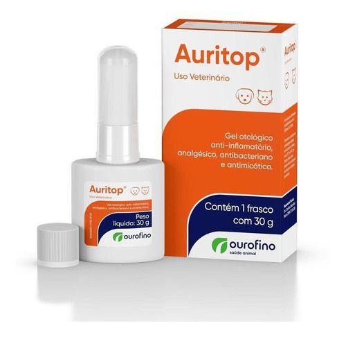 Auritop gel otologico 30g - OUROFINO - Farmácia Pet - Magazine Luiza