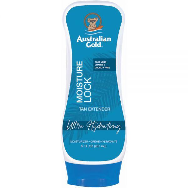 Australian Gold Moisture Lock Tan Extender Loção Hidratante, Australian ...