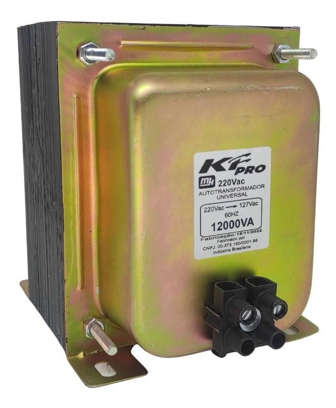 Auto Transformador 12.000va Com Sindal 110v/220v E 220v/110v - KF ...