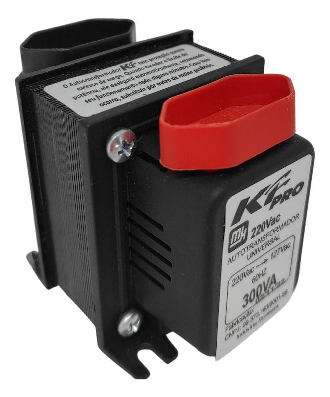 Auto Transformador 300va Conversor Bivolt 110 Para 220v E 220 Para 110v - K&F ...