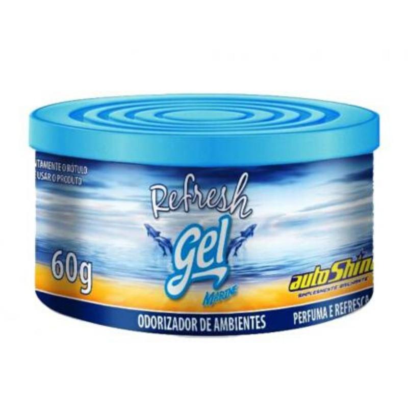 Autoshine refresh gel marine 60g - Aromatizador Automotivo - Magazine Luiza