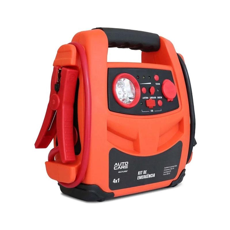 Auxiliar Partida 12v 600a Lanterna Usb Compressor Multilaser - Auxiliar ...