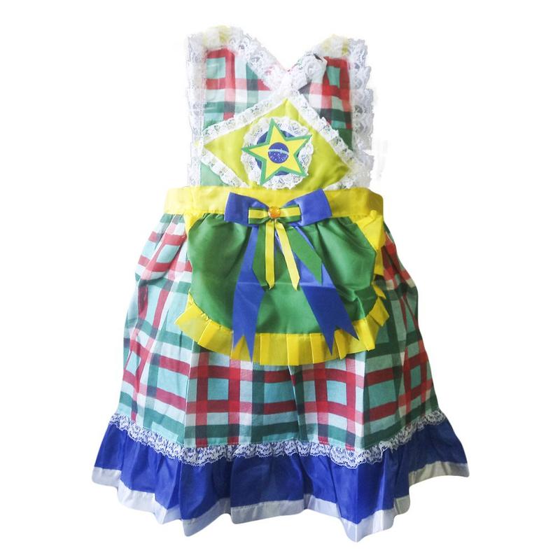 Avental Brasil Copa do Mundo Verde e Amarelo Juvenil - Gugudada ...