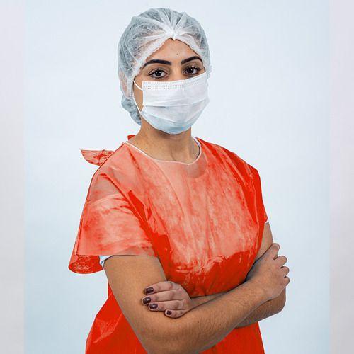 Avental Hospitalar Descartável Sem Mangas 10 Un 30g - Descartee ...