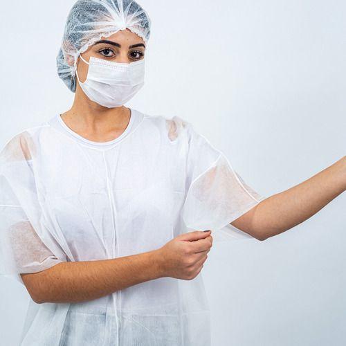 Avental Hospitalar Tipo Bata Tnt 10 Un 20g - Descartee - Calçado e ...
