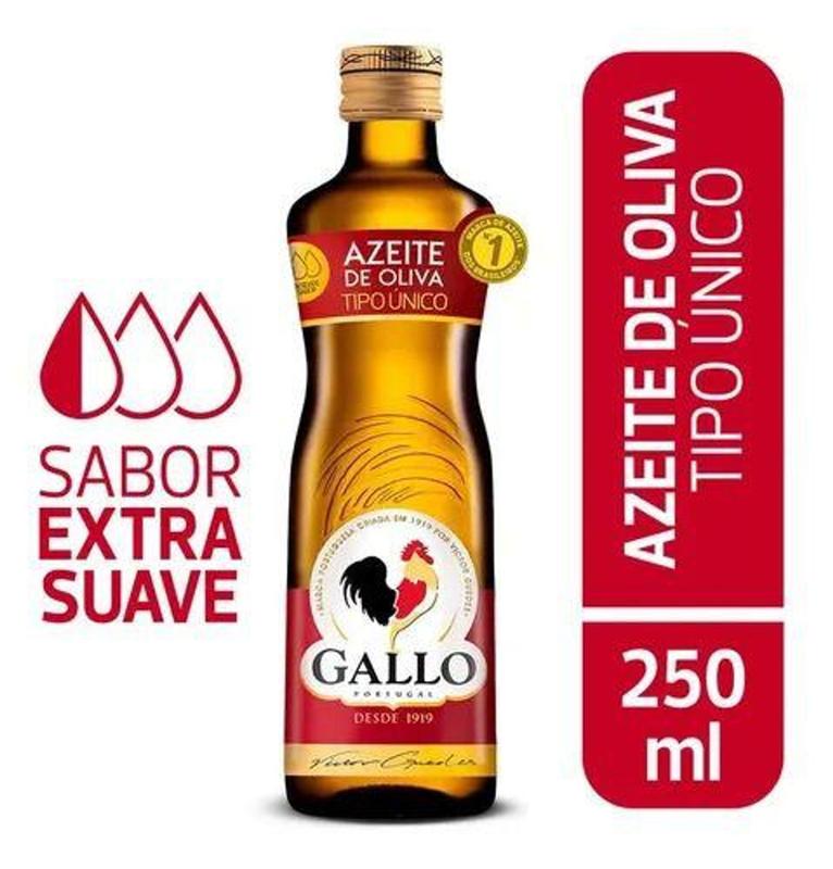 Azeite De Oliva Tipo Unico Portugues Gallo 250ml - Azeite - Magazine Luiza