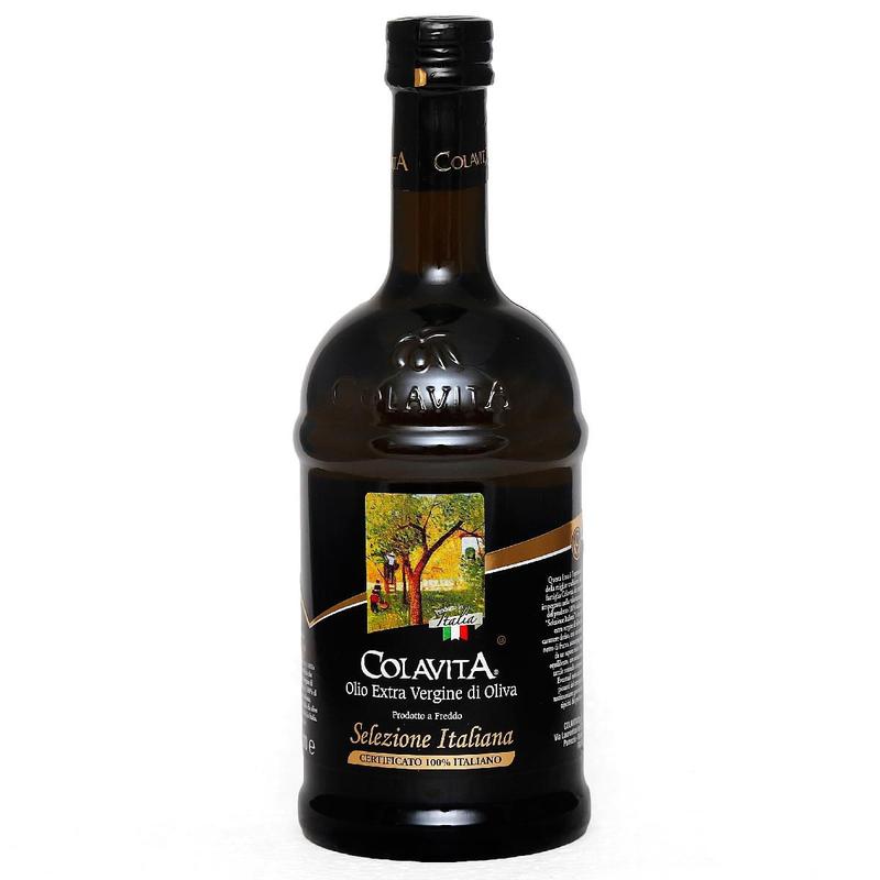 Azeite Italiano de Oliva Extra Virgem COLAVITA 1 Litro - Azeite ...