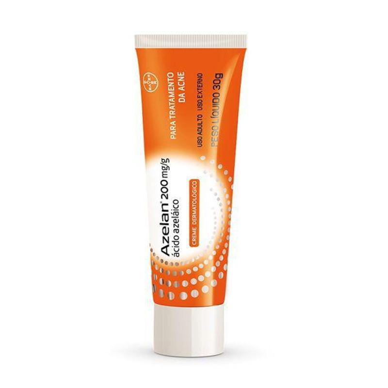 Azelan Creme Dermatológico 200mg/g 30g - Antiacne - Magazine Luiza