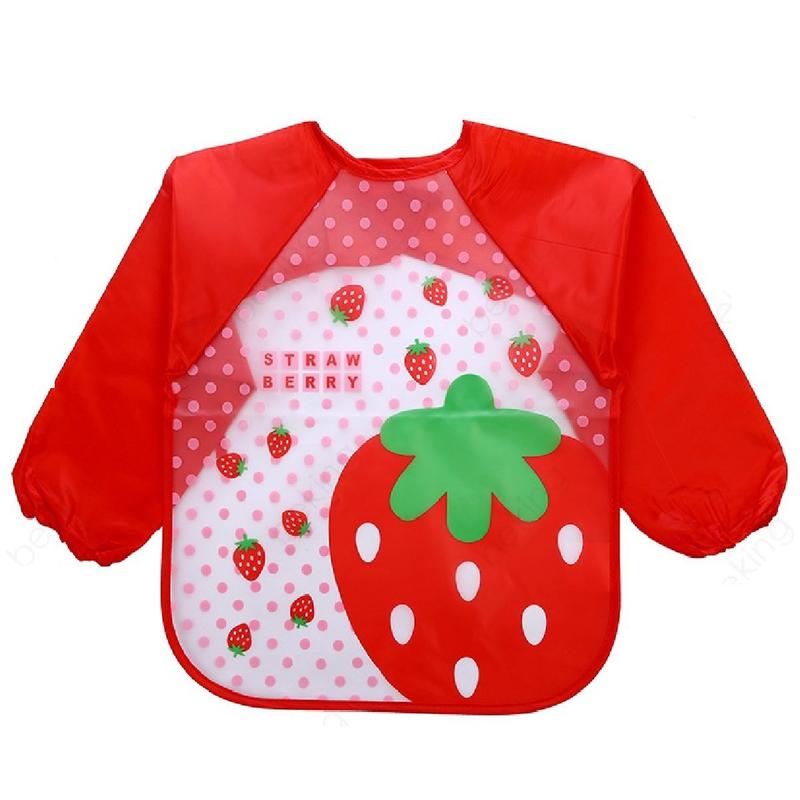 Babador Infantil Impermeável Manga Longa Silicone - Sz - Babador ...