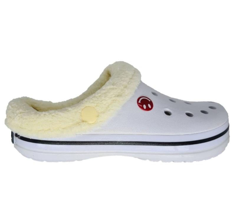 Babuche Crocs Pelo pelinho Confortável quentinho antiderrapante super ...