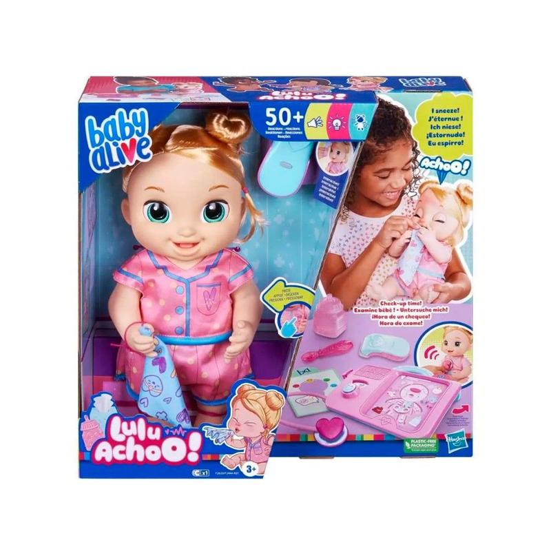 Baby Alive - Lulu Achoo Loira - Hasbro - Boneca Baby Alive - Magazine Luiza
