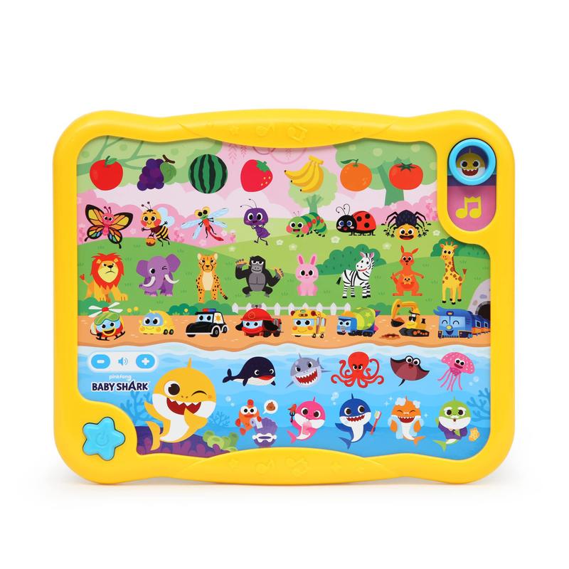 Baby Shark Sing & Learn Pad com livreto de letras, Baby Shar - Pinkfong ...