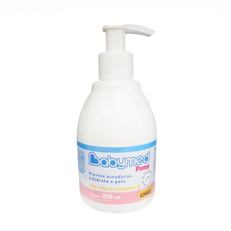 Babymed Pump Amêndoas Loção Cremosa 250ml - Armarinhos - Magazine Luiza