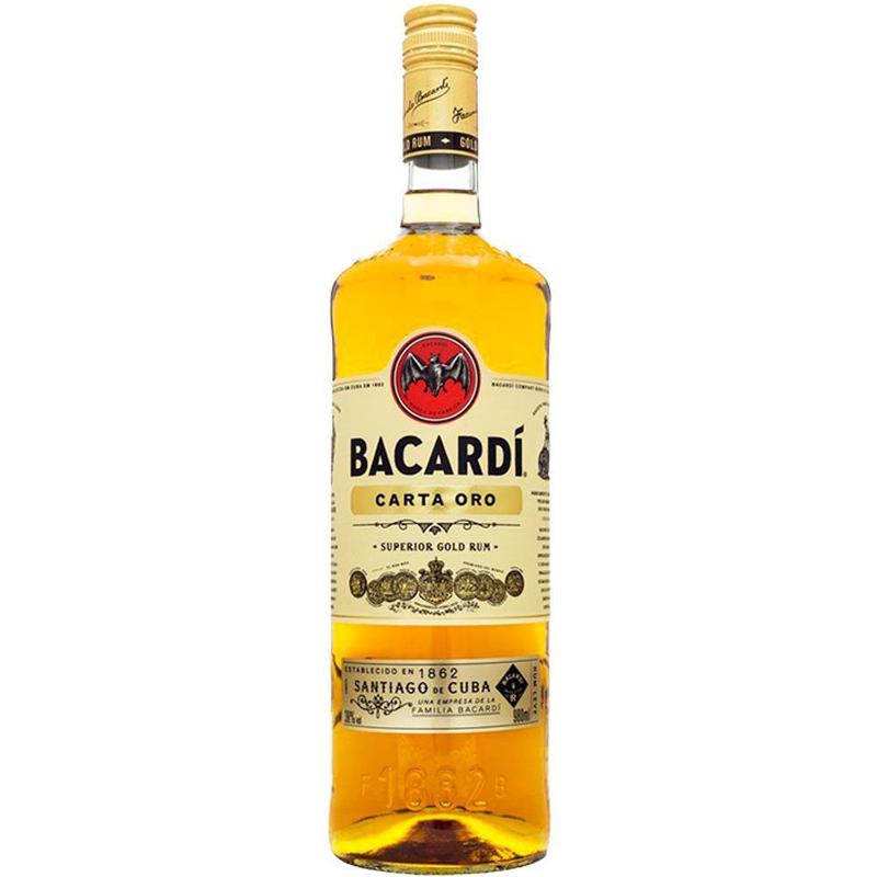 Bacardi Carta Ouro 980 ml - Rum - Magazine Luiza