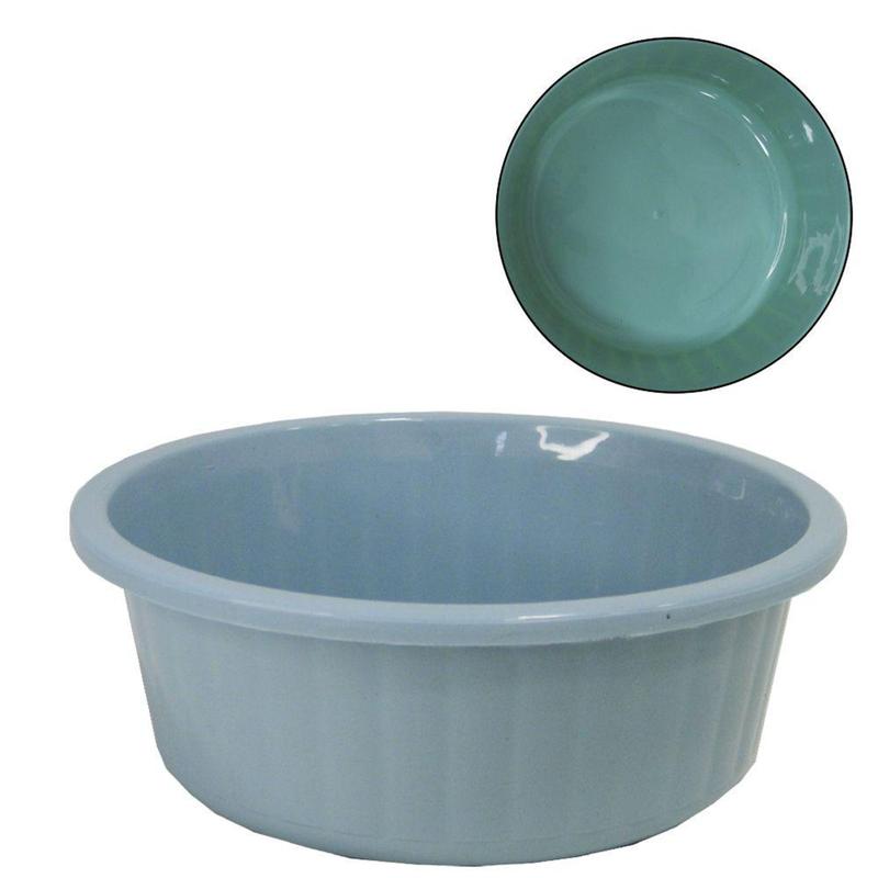 Bacia de plastico redonda canelada mini colors 750ml 5,5x16cm de ø ...
