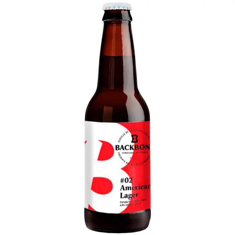 Backbone 02 American Lager 355ml - Cerveja - Magazine Luiza