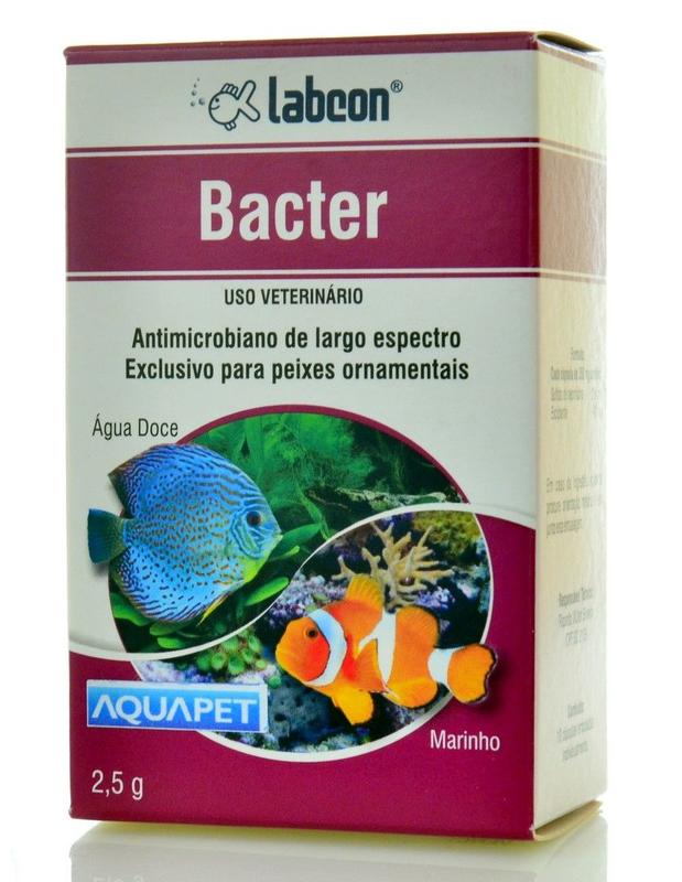 Bacter 10 caps - Labcon Alcon - Peixes - Magazine Luiza