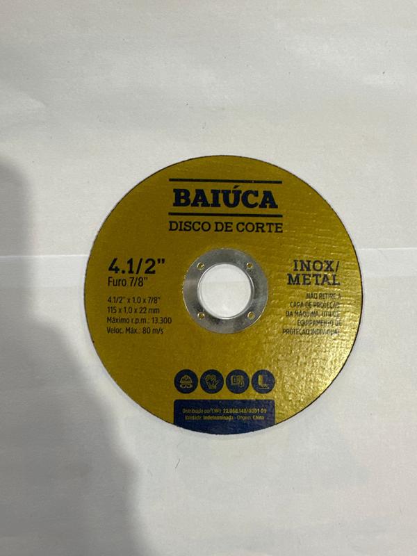 Baiúca Disco Corte 4.1/2” - Disco de Corte - Magazine Luiza