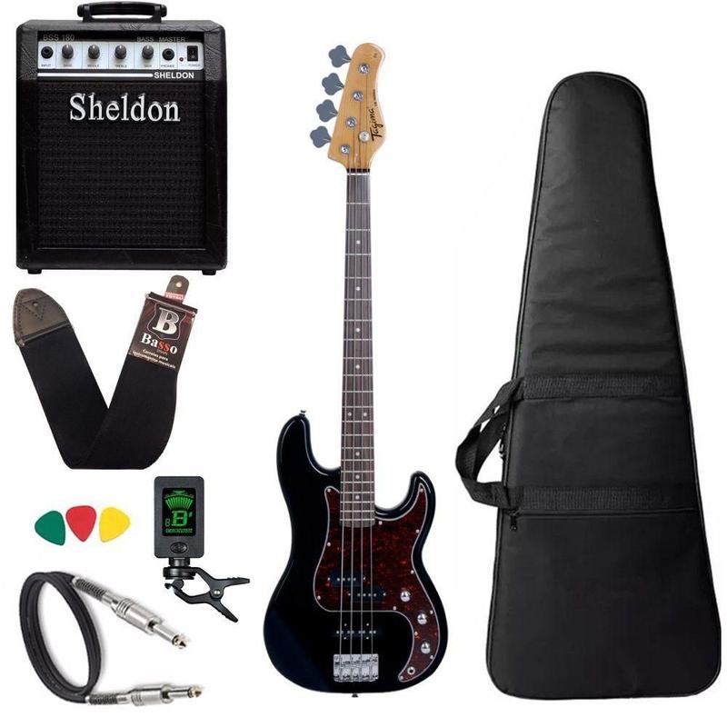 Baixo Tagima Tw65 Woodstock Precision Preto Cubo Sheldon - TAGIMA ...