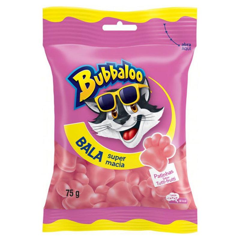 Bala Bubbaloo 75g Tutti Frutti - Balas - Magazine Luiza