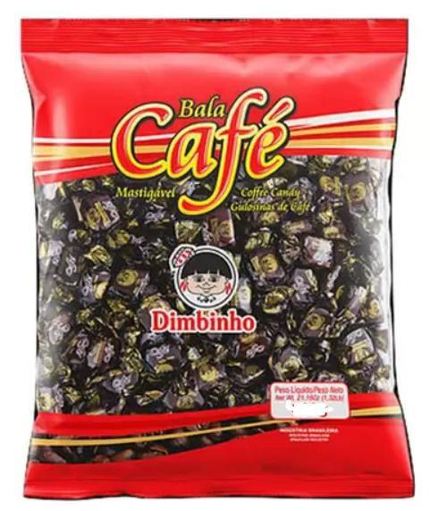 Bala Café Mastigável Dimbinho 400g - Balas - Magazine Luiza