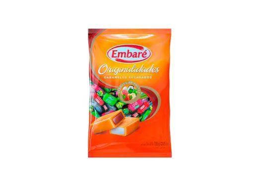 Bala Caramelos Recheados com Frutas Originalidades 600g Embaré - Balas ...
