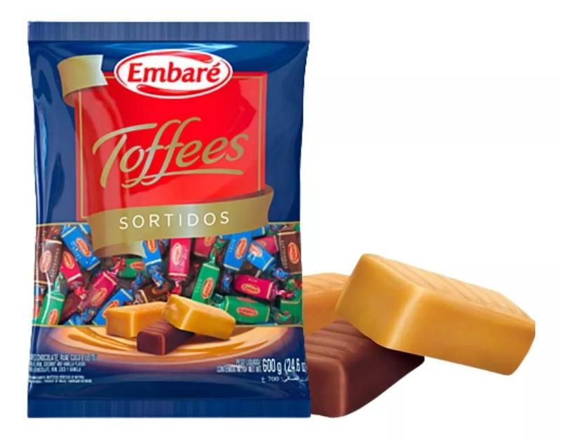 Bala De Caramelo Toffees Embaré Sortidas 600g - Balas - Magazine Luiza
