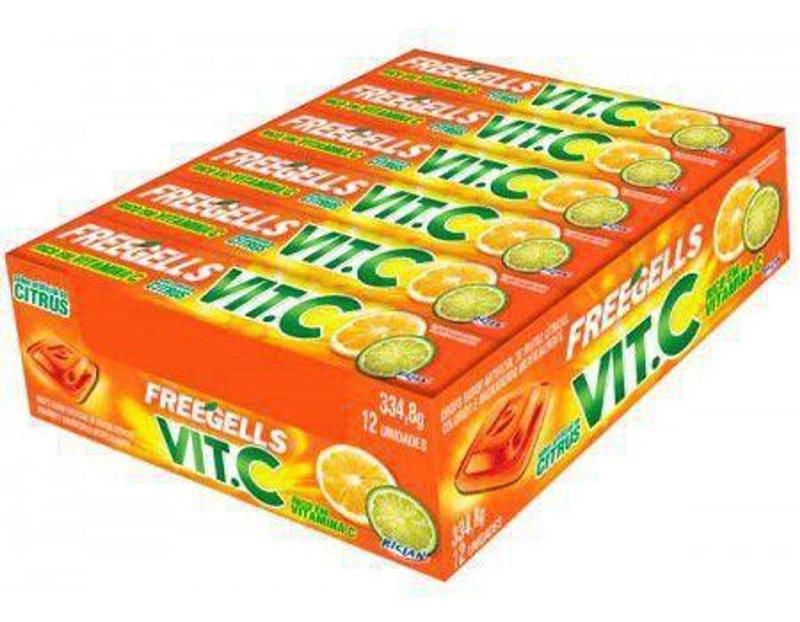 Bala drops freegells citrus vitamina c 334,8g riclan - Balas - Magazine ...