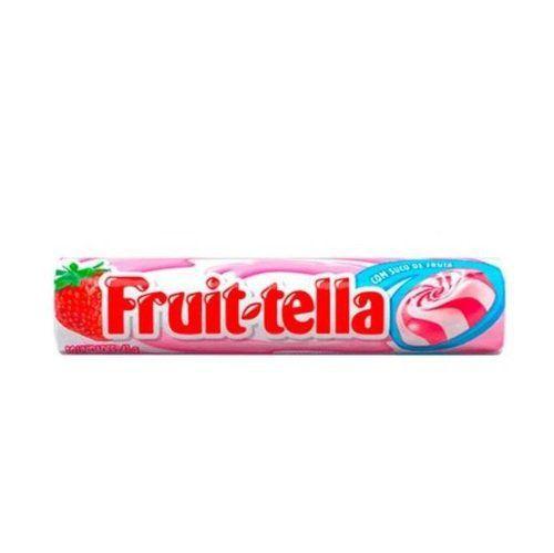 Bala Dura Fruitella 41g Van Melle Morango Com Creme De Leite ...