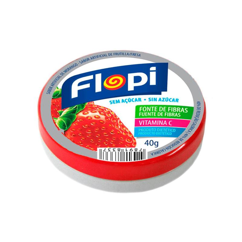 Bala Flopi Sem Acucar Frutas 40g - FLORESTAL - Balas - Magazine Luiza