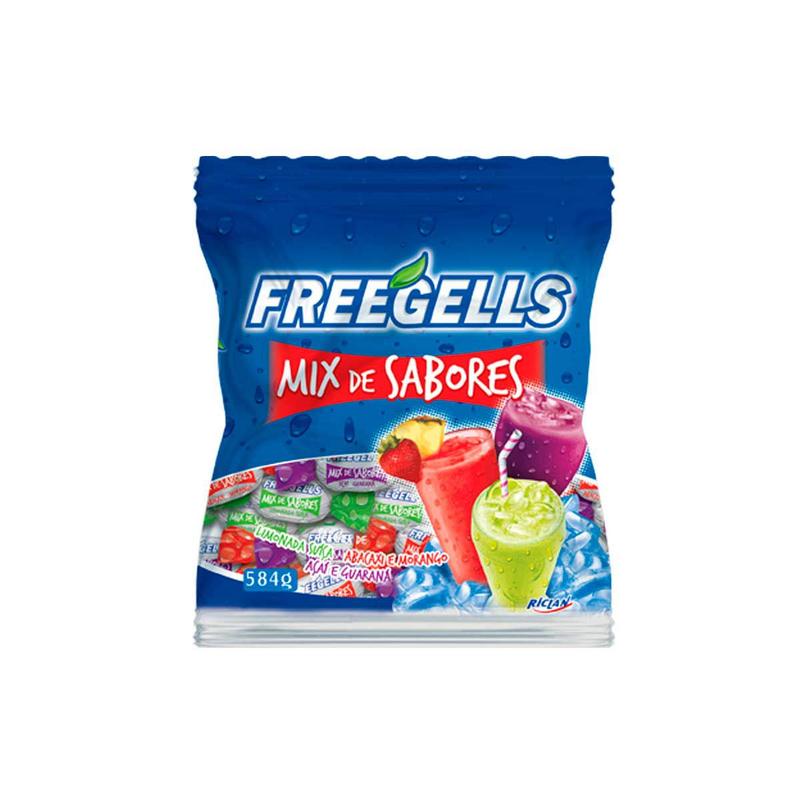Bala Freegells Mix Sabores Azul 584g 1und - Balas - Magazine Luiza
