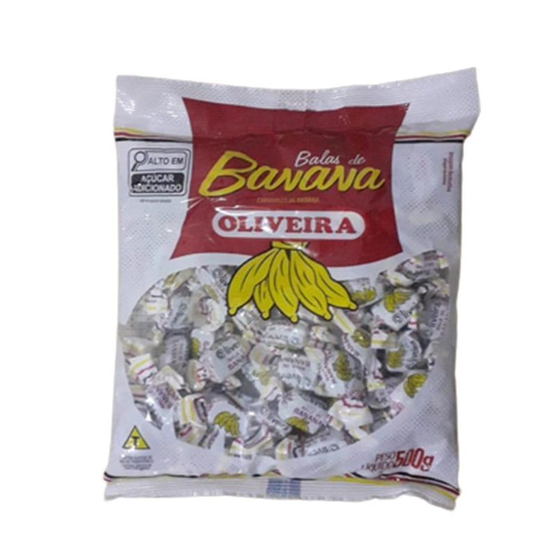 Bala Mastigavel Macia de Banana Bananinha Oliveira 500 grs - Balas ...