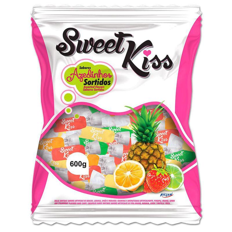 Bala Sweet Kiss 600g - Riclan PC c/1 - ** PEC RICLAN - Balas - Magazine ...