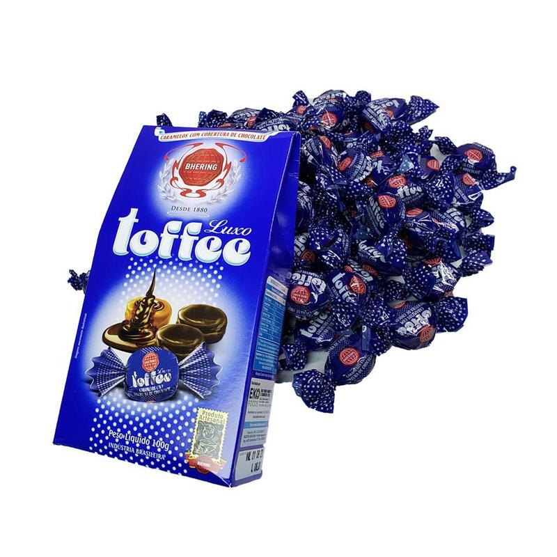 Bala Toffee Bhering Luxo Caramelo Com Chocolate 100G - Balas - Magazine ...