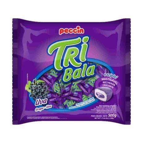 Bala TRIBALA UVA - pct. 500g - Peccin - Balas - Magazine Luiza