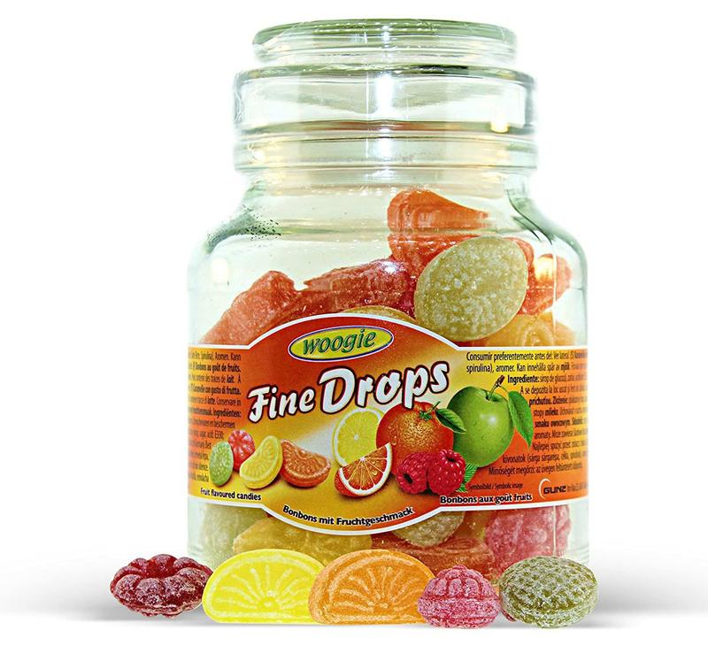 Bala Woogie Fine Drops Frutas Sem Glúten 300g - VIRTUAL - Balas ...