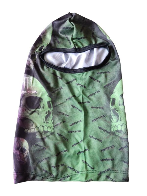 Balaclava Proteção Térmica Uv Moto Frio Touca Ninja Monster - Rr ...
