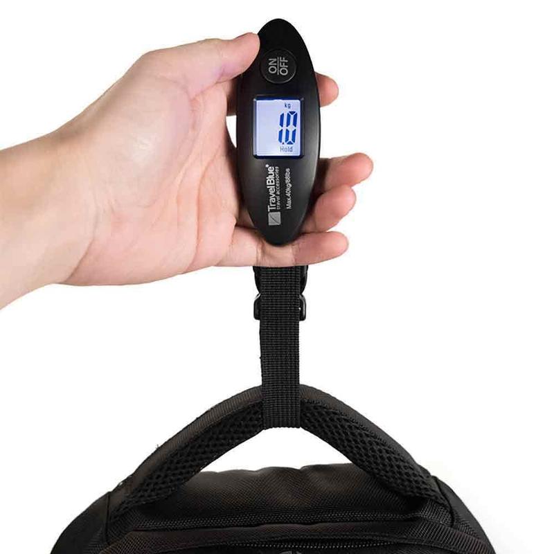 Balança Digital Travel Scales Até 40Kg - Travel Blue - Balanças ...
