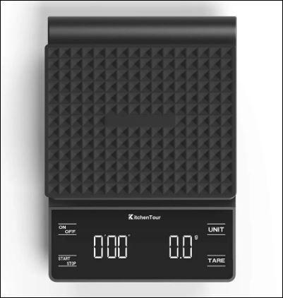 Balança Eletrônica com Temporizador para Café Automático 0,1g - 3000g ...