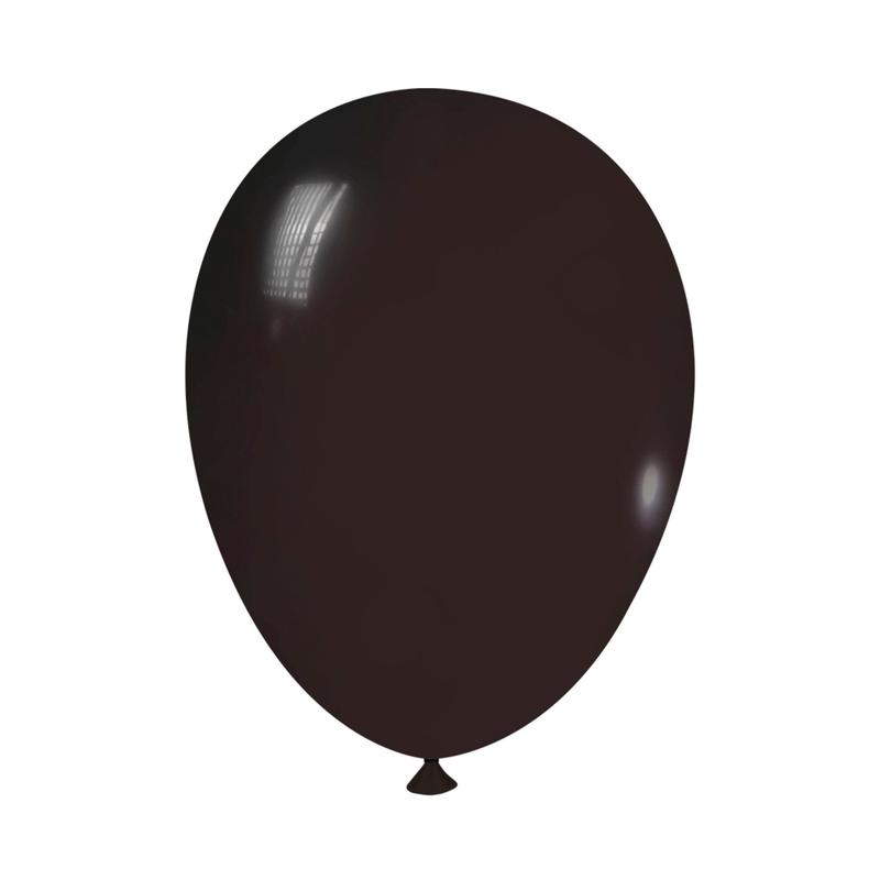 Balão bexiga 7 pol. preto com 10 pacotes de 50un. - Tamarozzi ...