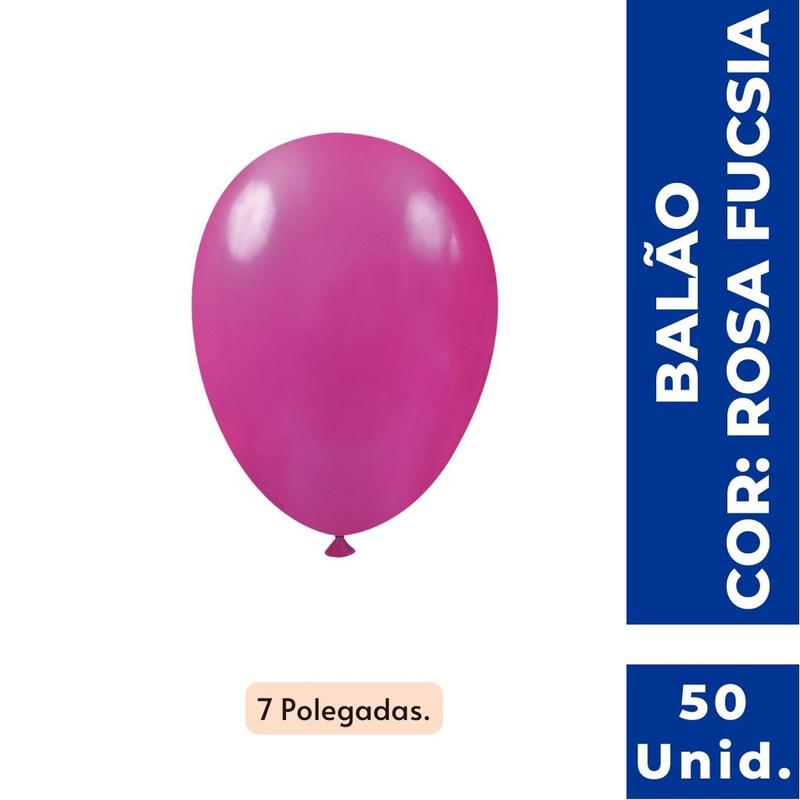 Balão Bexiga 7 Polegadas Várias cores 1 Pacote com 50un. - TAMAROZZI ...