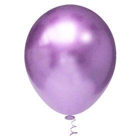 Balão Redondo Platino 10" Pacote com 25 Unidades - Riberbal - Balão ...