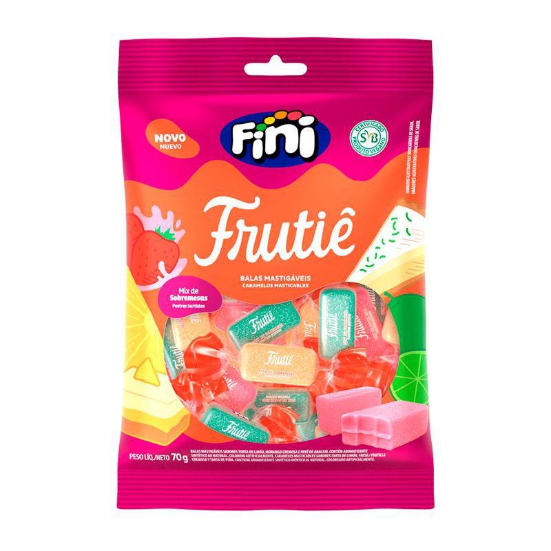 Balas Mastigáveis Fini Frutiê Mix de Sobremesas 70g - Balas - Magazine ...