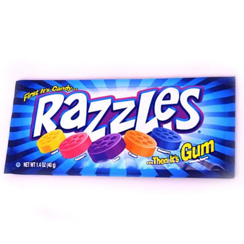 Balas Razzles Original U.S.A 40g - Wrigleys - Balas - Magazine Luiza