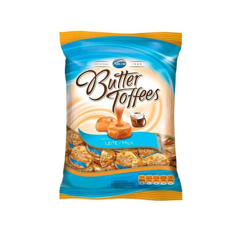 Balas Toffes Leite 100G - BUTTER TOFFES - Balas - Magazine Luiza