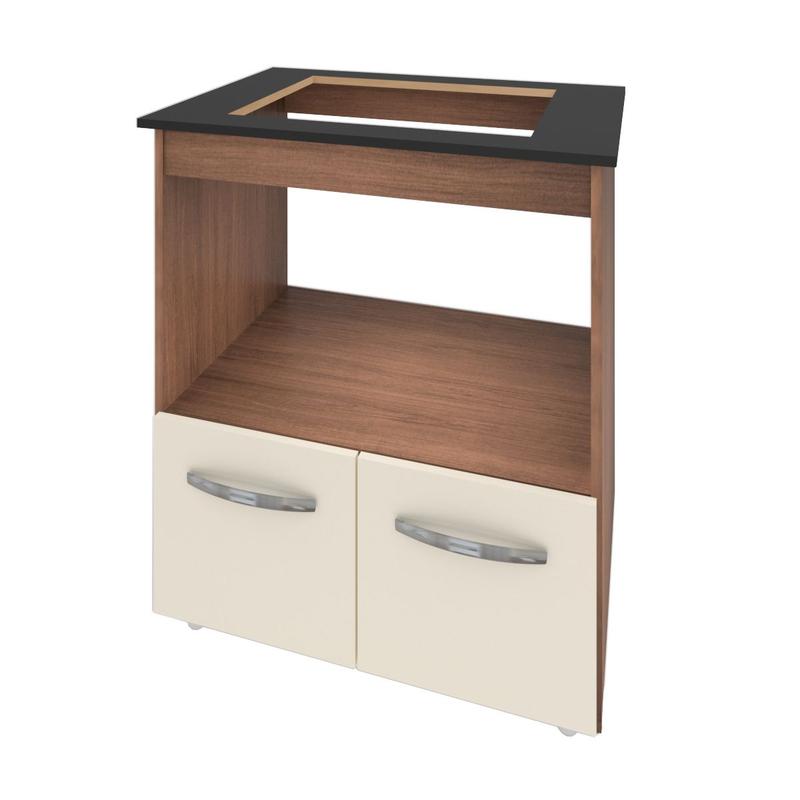 Balcão Bancada Suporte Gabinete Móvel Cozinha Fogão Cooktop 4 bocas ...