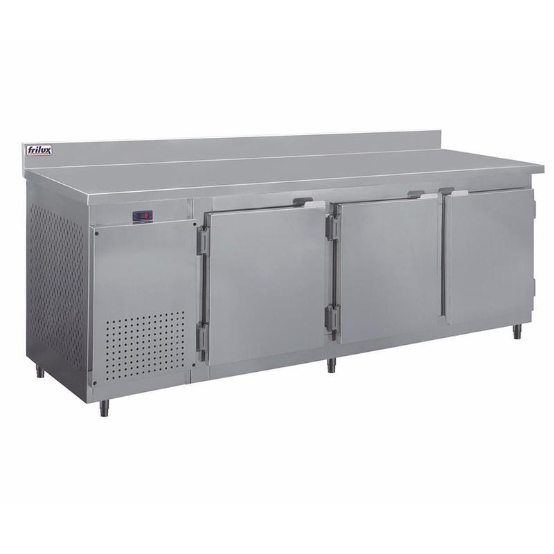 Balcão de Encosto Refrigerado RF-042 - Aço Inox 750 L +2 a +7C ...