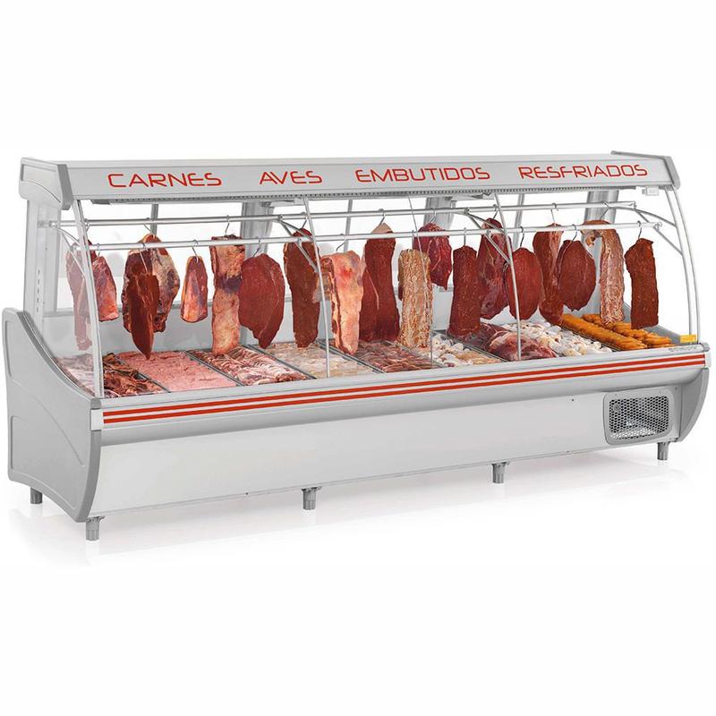 Balcão Expositor Horizontal GSRB-310D com Depósito Refrigerado Rubi ...