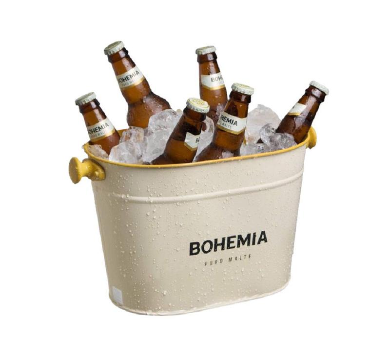 Balde De cerveja bohemia puro malte oficial 5 litros luxo - Alumiart ...