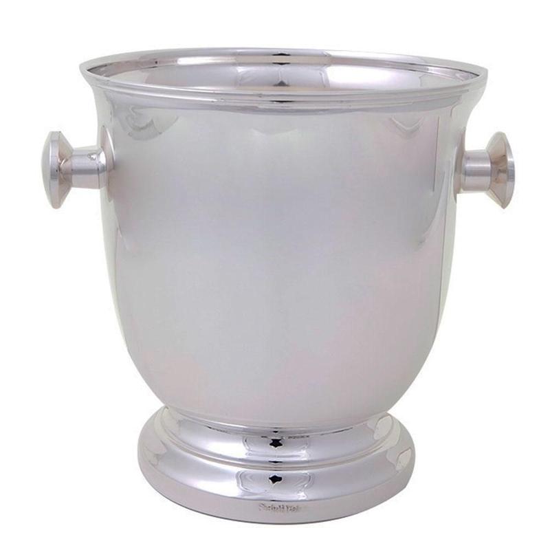 Balde de Gelo Grande em Sheffield Plate 19 x 20 Cm - Balde de Gelo ...